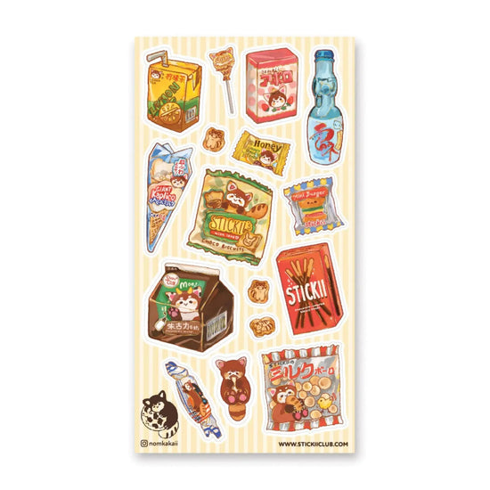 STICKII Snacks Sticker Sheet – Harper Grace Press