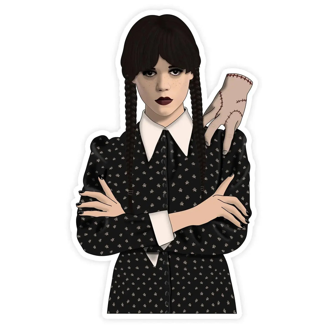 Wednesday Addams Sticker - – Harper Grace Press